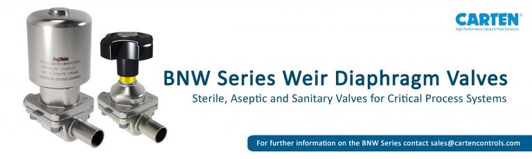 Exploring Carten’s BNW Series Weir Diaphragm Valves, designed ...